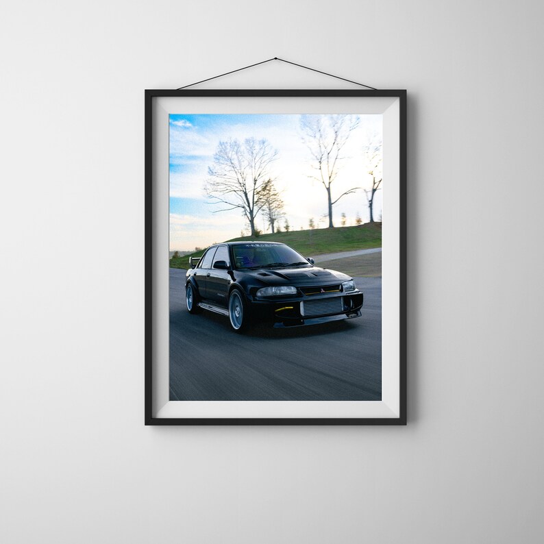 Mitsubishi Evo 2 JDM Legend Poster High-quality Vertical Posters ...