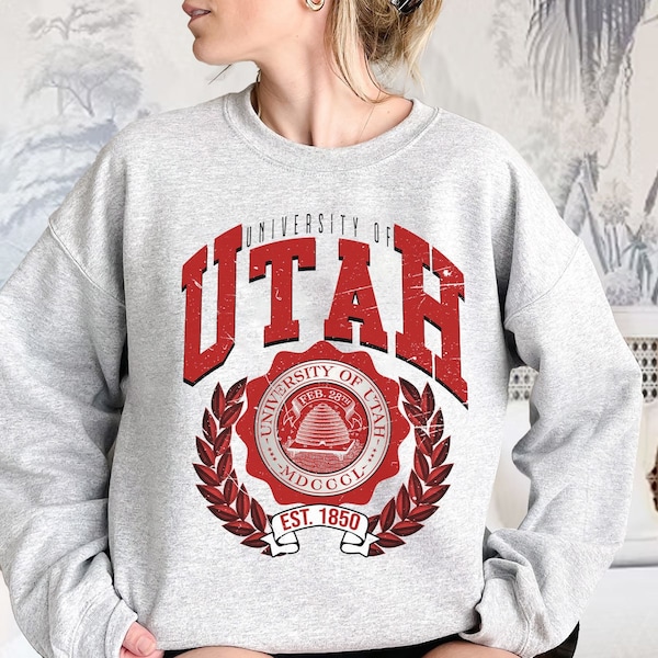 University of Utah Sweatshirt - Etsy