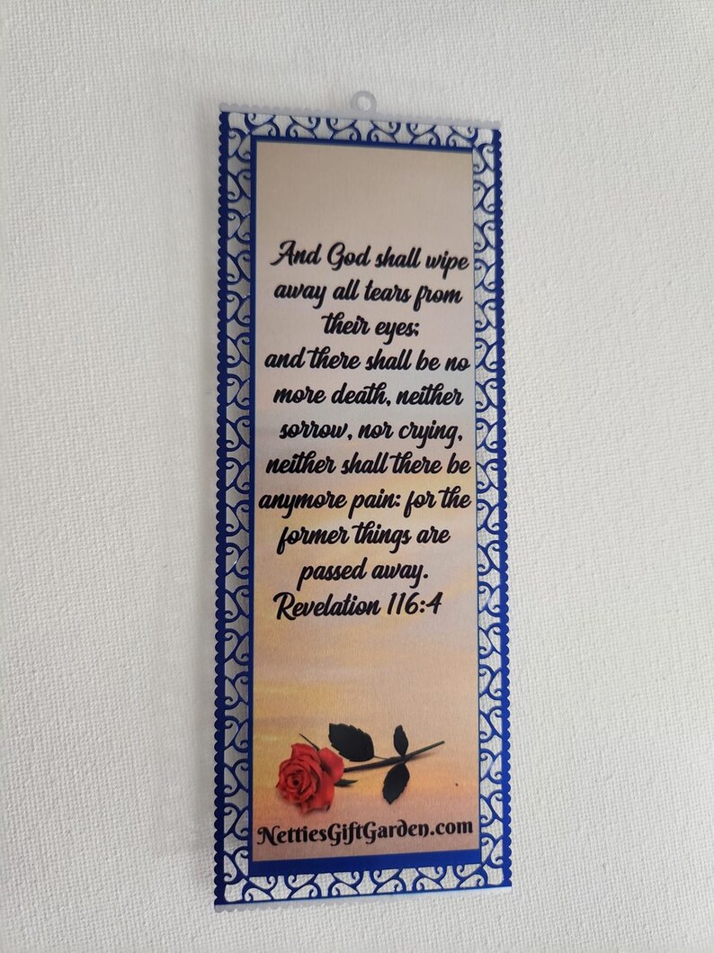 Personalized Memorial Bookmarks, Funeral Favors, Family Gifts and ...