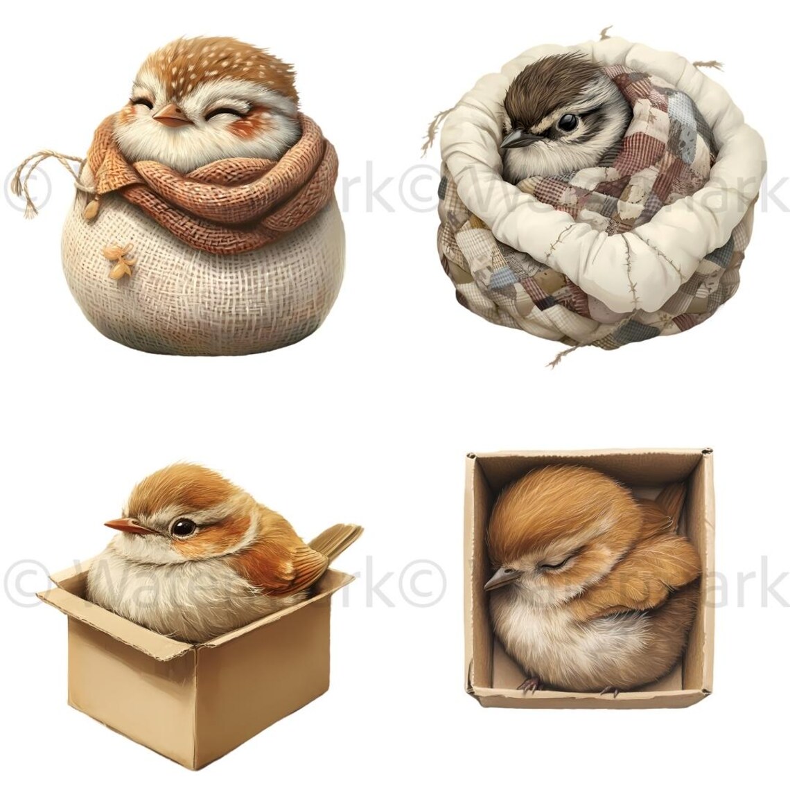 Cozy and Lazy Bird Clipart, Lazy Bird Png, Bird Lover Png, Sleeping ...