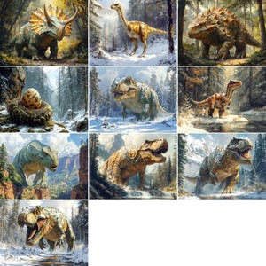 Dinosaur Junk Journal Kit: Vintage Jurassic Ephemera (digital Download ...