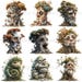 Forest Elder Ent Troll Clipart: Whimsical Moss-covered PNG (digital ...