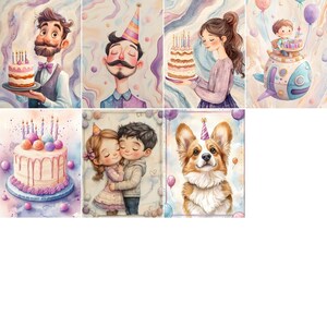 Birthday Junk Journal Kit - Printable Pages - Perfect for Scrapbooking ...