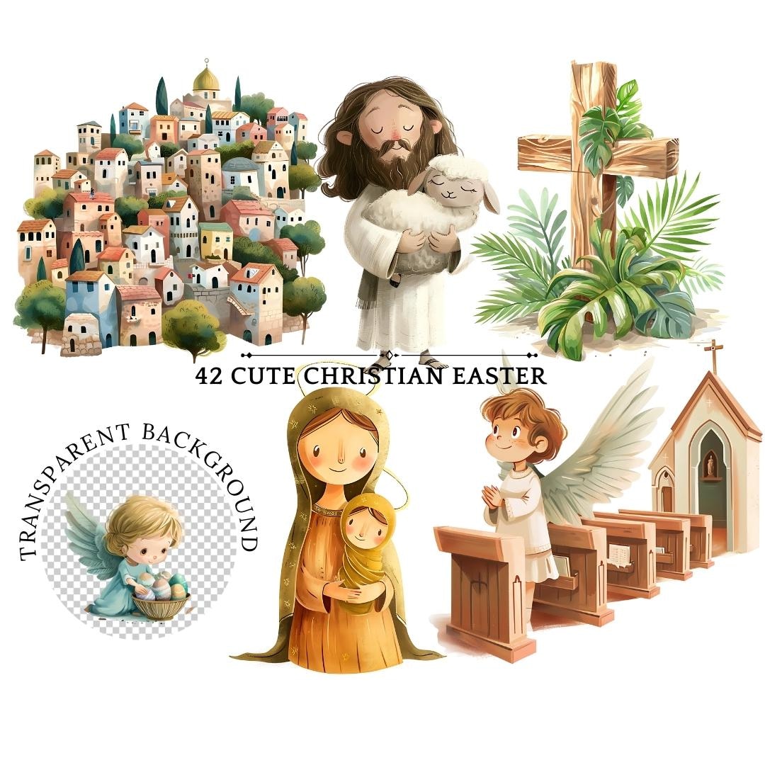Christian Easter Clipart - Religious Easter PNG - Easter Story Clipart ...