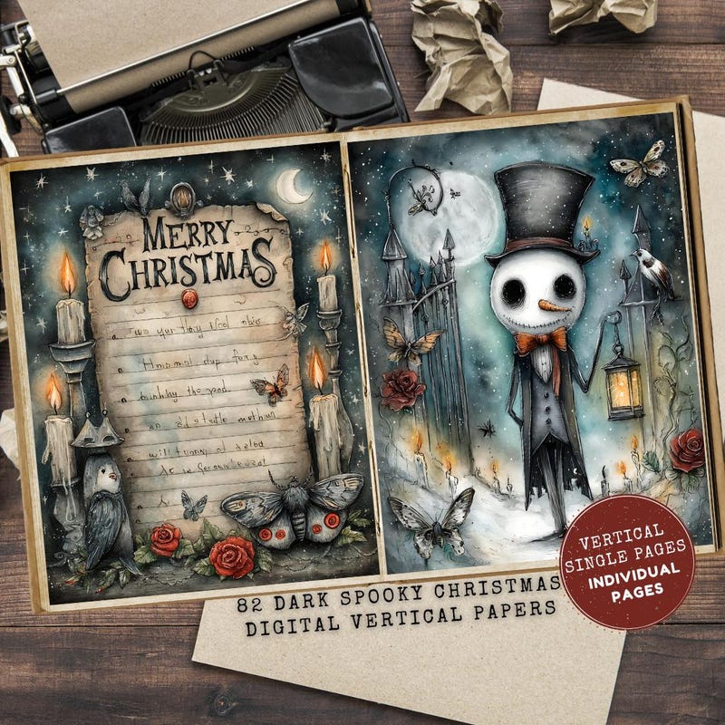 Handmade Journal Spooky - Etsy