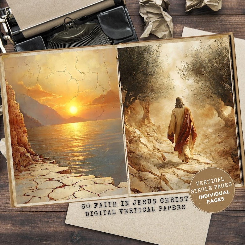 Faith in Jesus Christ Junk Journal Pages: Christian Ephemera for ...