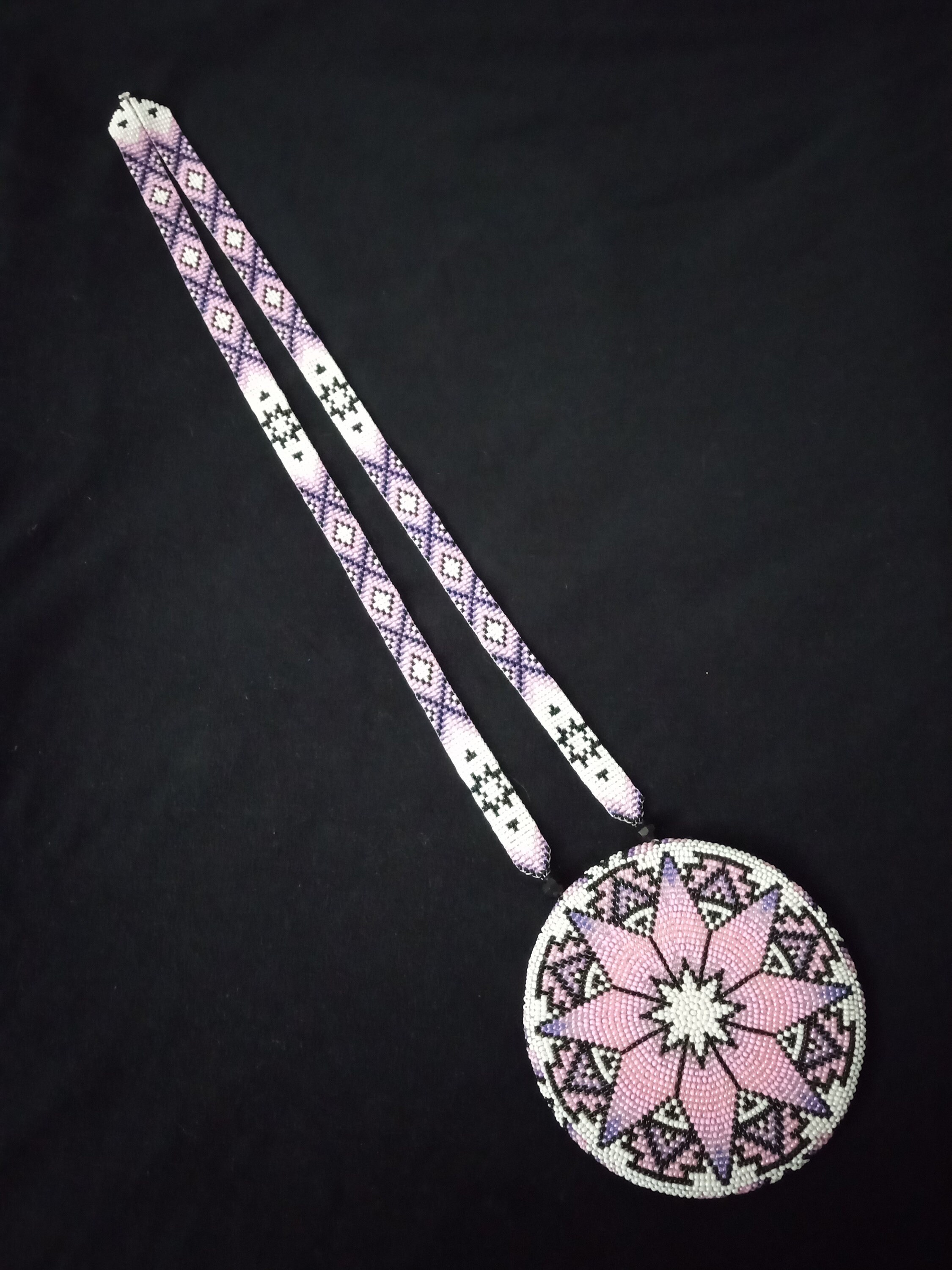 Native American Beaded Medallions - Etsy Canada