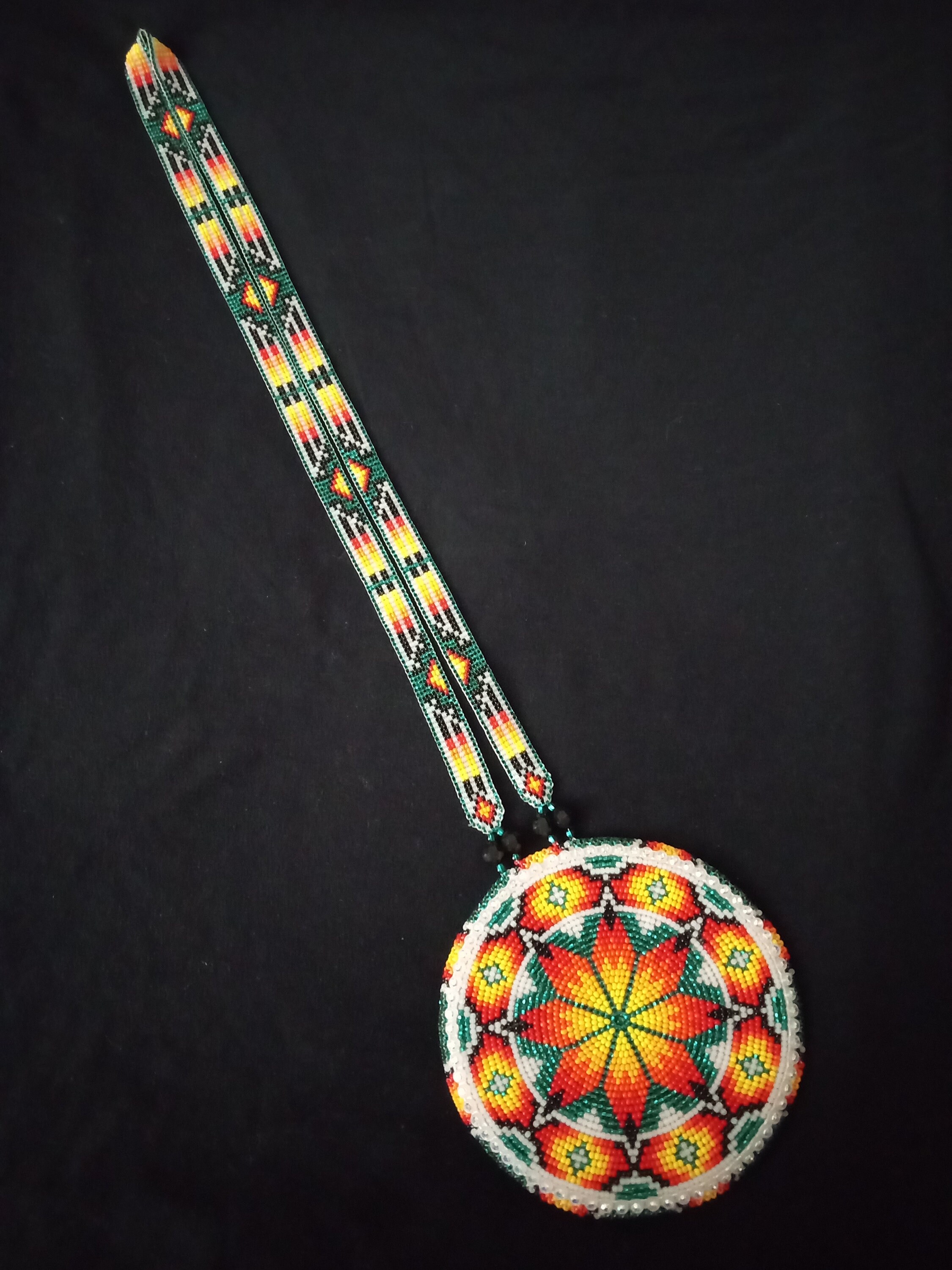 Native American Beaded Medallions - Etsy Canada