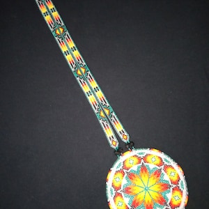 Native American Beaded Medallions - Etsy Canada