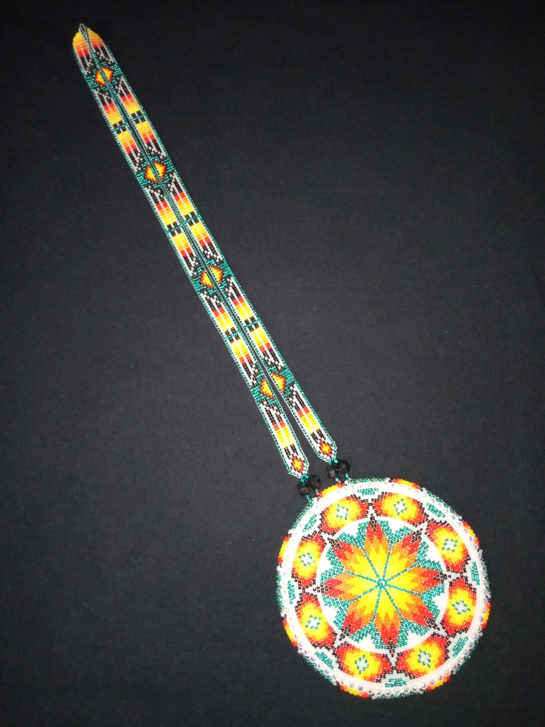 Native American Beaded Medallions - Etsy