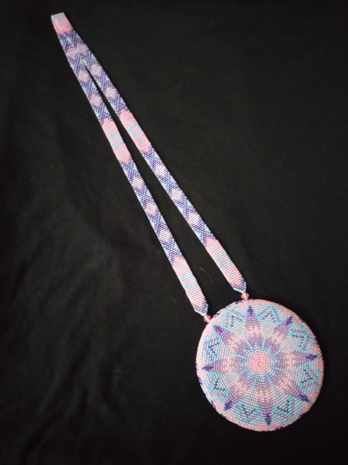 Native American Beaded Medallions - Etsy Canada