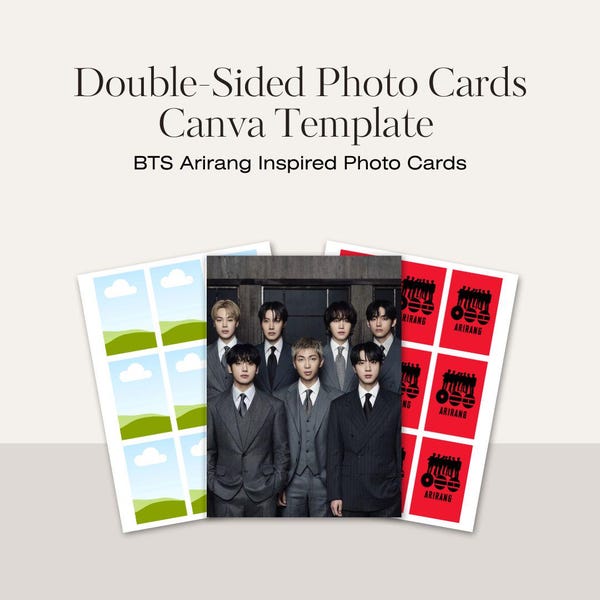 Bts Arirang Photocards - Etsy