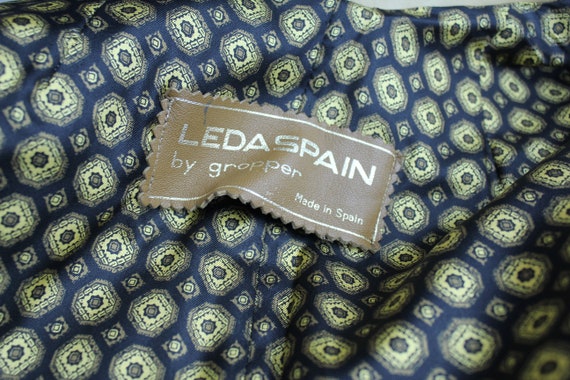 Vintage 1960s Ledaspain by Gropper Leather Coat | Str… - Gem