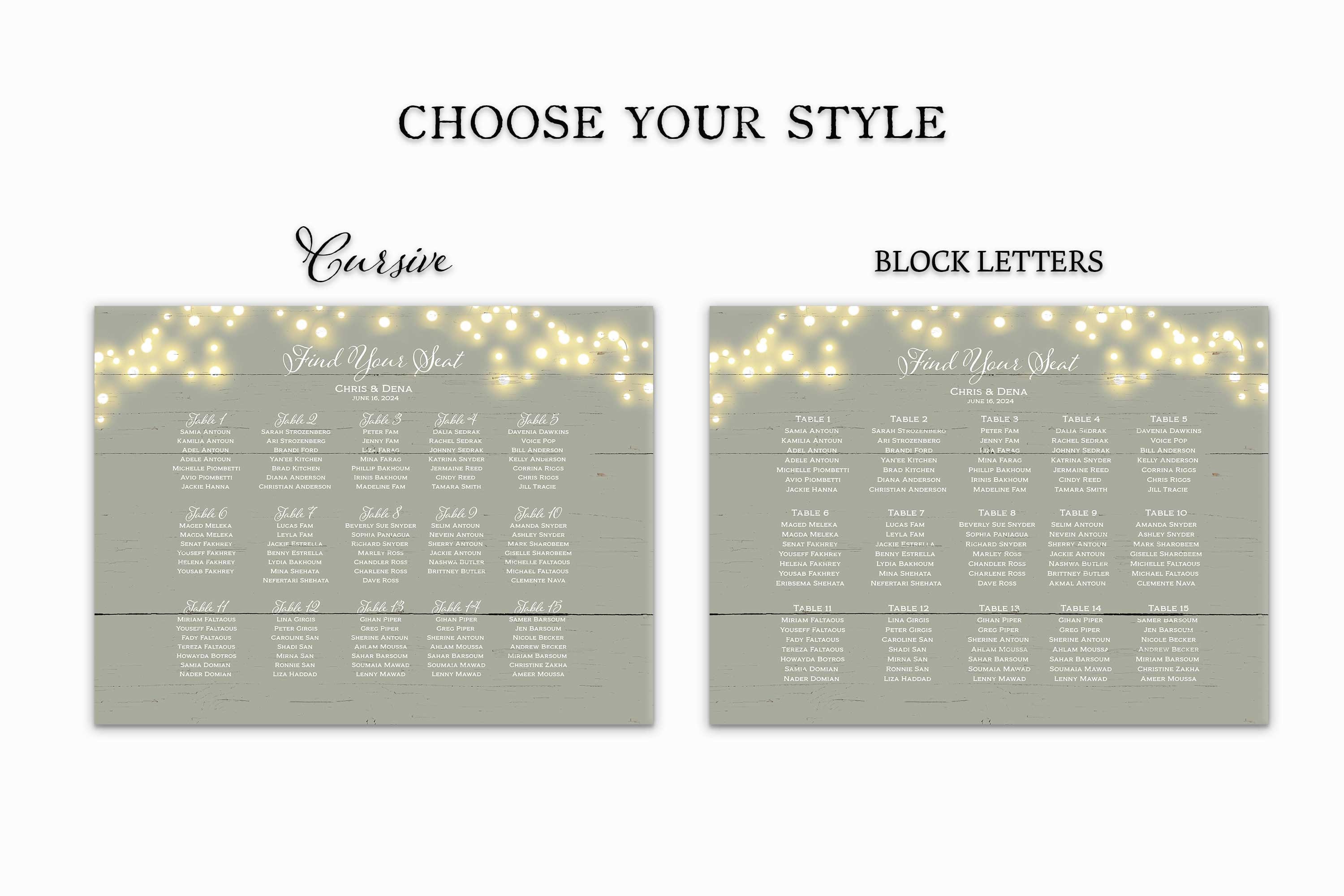 Rustic Wedding Table Plan Sign, Rustic Wedding Welcome Sign, Wedding ...