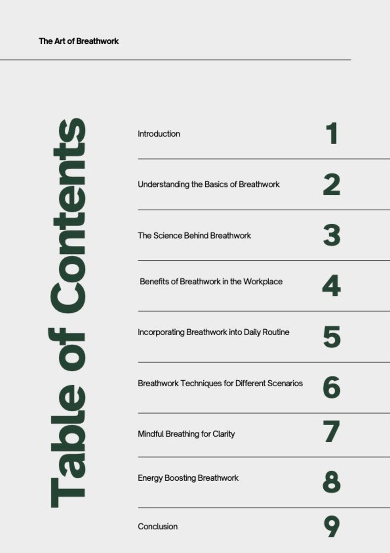 The Art of Breathwork - A Step-by-step Ebook of Techniques and ...