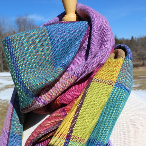 Hand Woven Scarf - Etsy