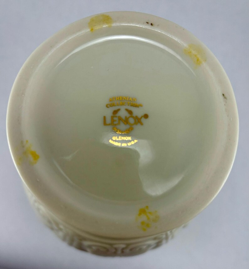 Vintage Porcelain Vase Lenox Athenian Collection Made in USA - Etsy