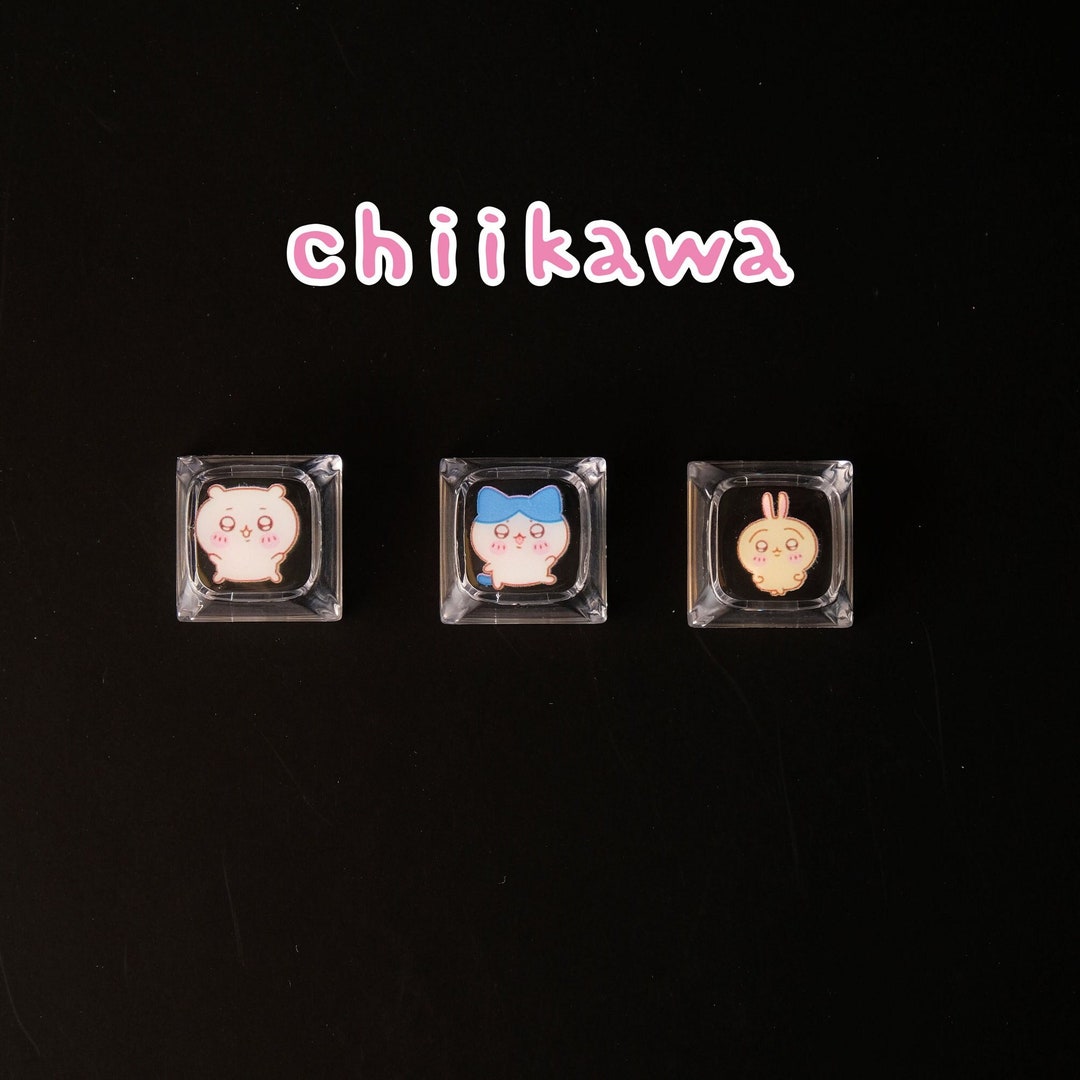 Chiikawa Keycaps. Handmade Artisan Keycaps, Valorant Art, Mechanical ...