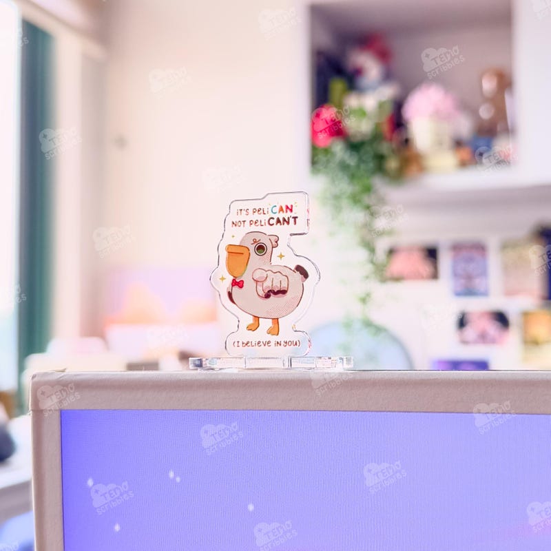 Kawaii Monitor Stand - Etsy