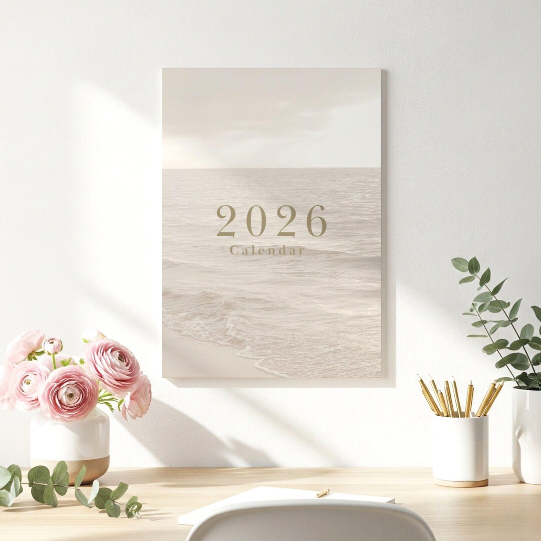 Printable Christian Calendar 2026 and 2027 : Bible Verse & Prayer ...