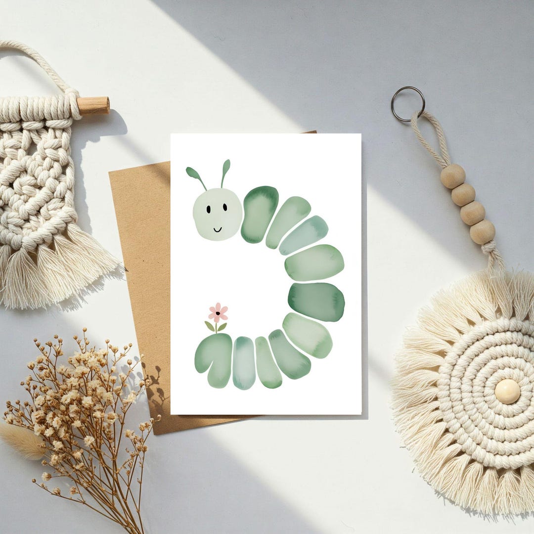 Printable Caterpillar Card Harry Potter Book Quote Literary Greeting ...