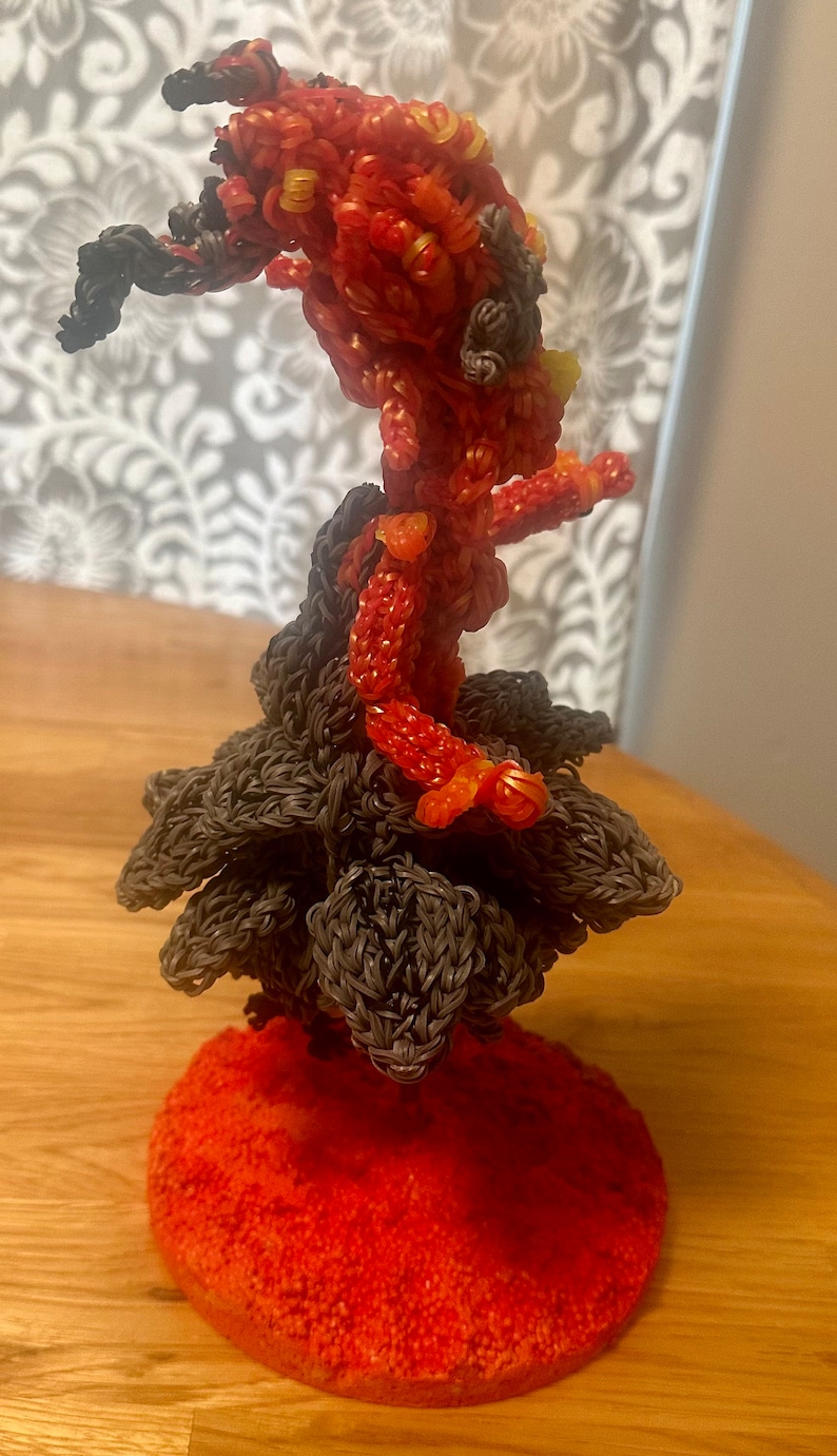 Brimstone Elemental - Terraria Calamity Mod Rainbow Loom Rubber Band ...