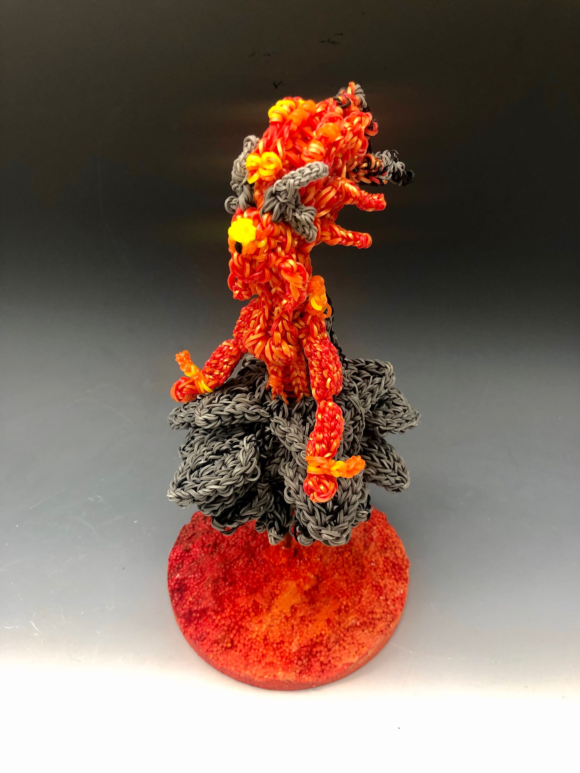 Brimstone Elemental - Terraria Calamity Mod Rainbow Loom Rubber Band ...