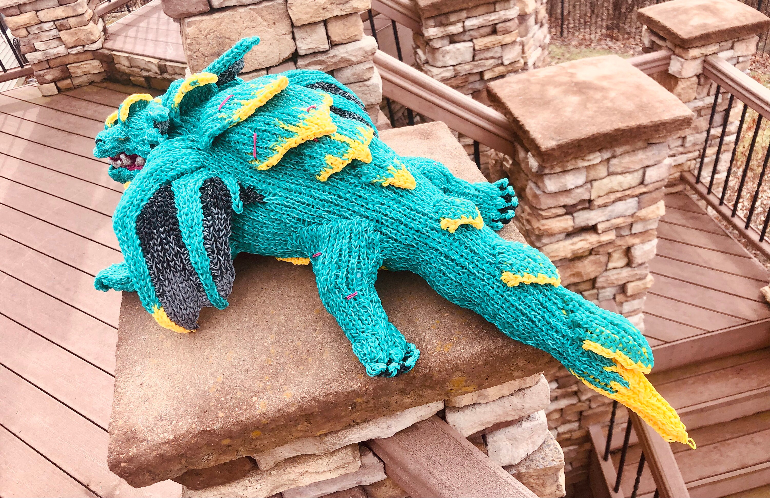 The Leviathan Terraria Calamity Mod Rainbow Loom Rubber Band Sculpture ...