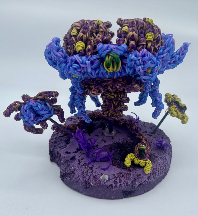 The Hive Mind Terraria Calamity Mod Rainbow Loom Rubber Band Sculpture ... The Hive Mind Terraria Calamity Mod Rainbow Loom Rubber Band Sculpture ...