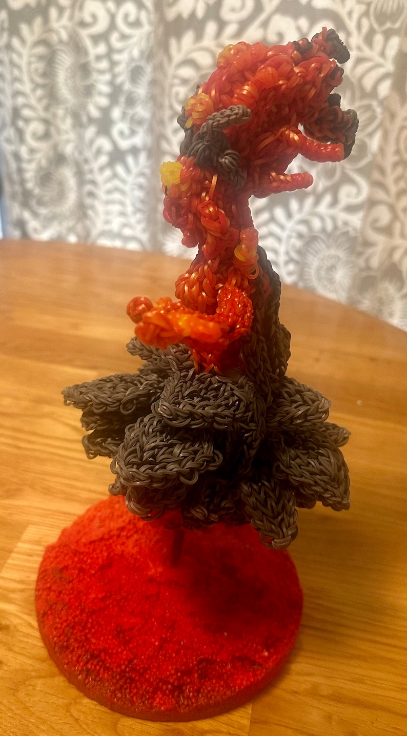 Brimstone Elemental - Terraria Calamity Mod Rainbow Loom Rubber Band ...