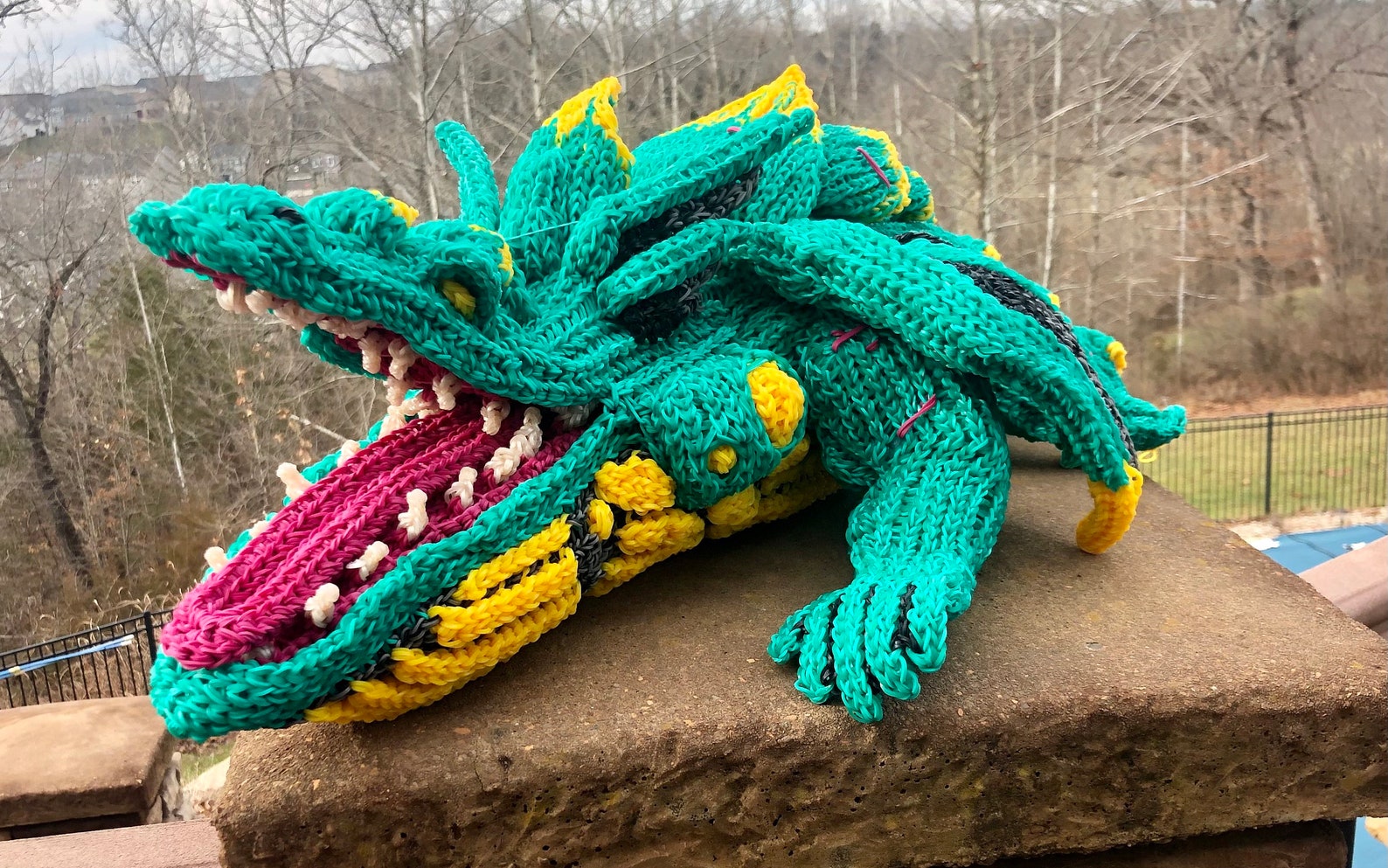 The Leviathan Terraria Calamity Mod Rainbow Loom Rubber Band Sculpture ...