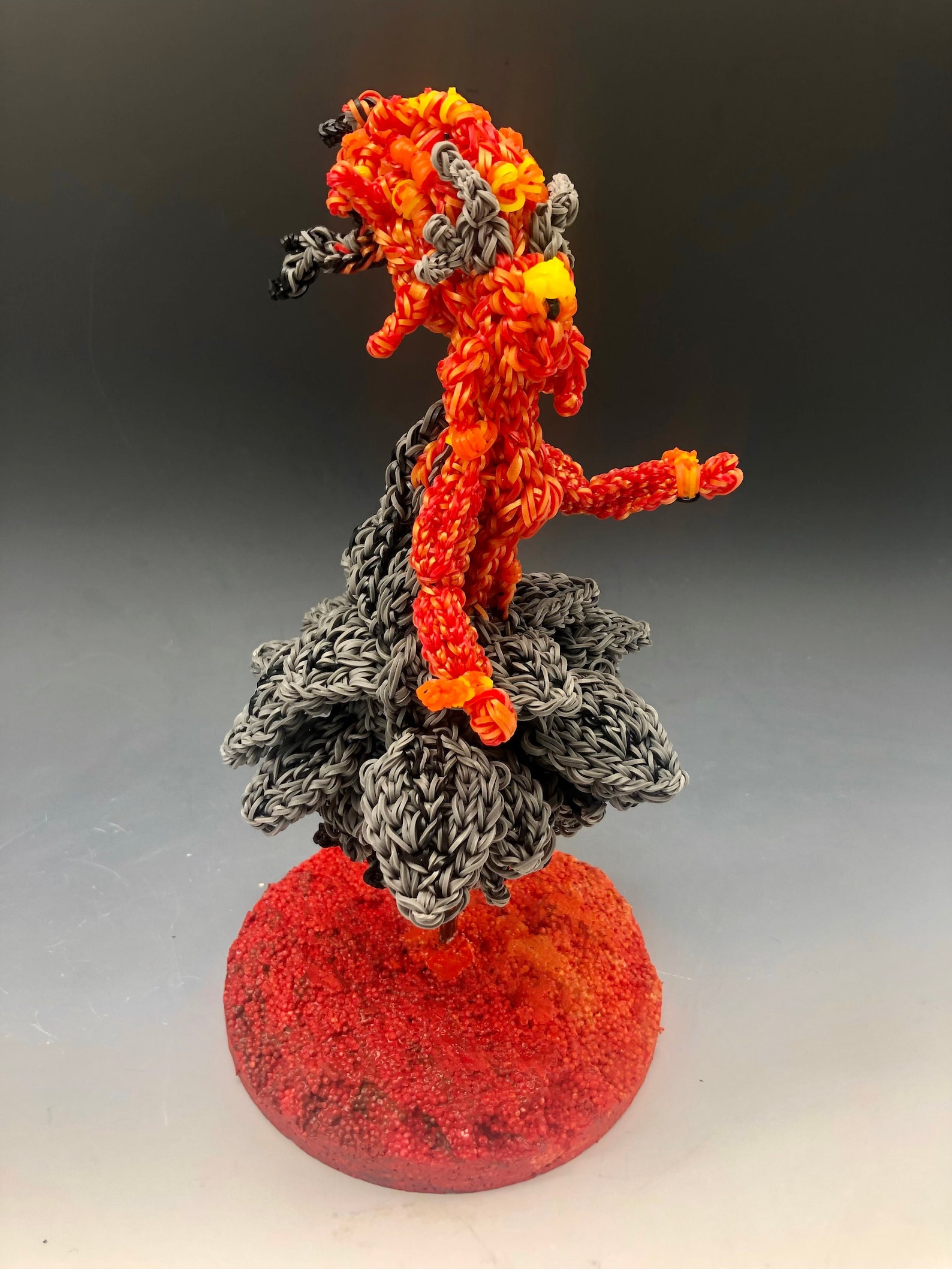 Brimstone Elemental - Terraria Calamity Mod Rainbow Loom Rubber Band ...