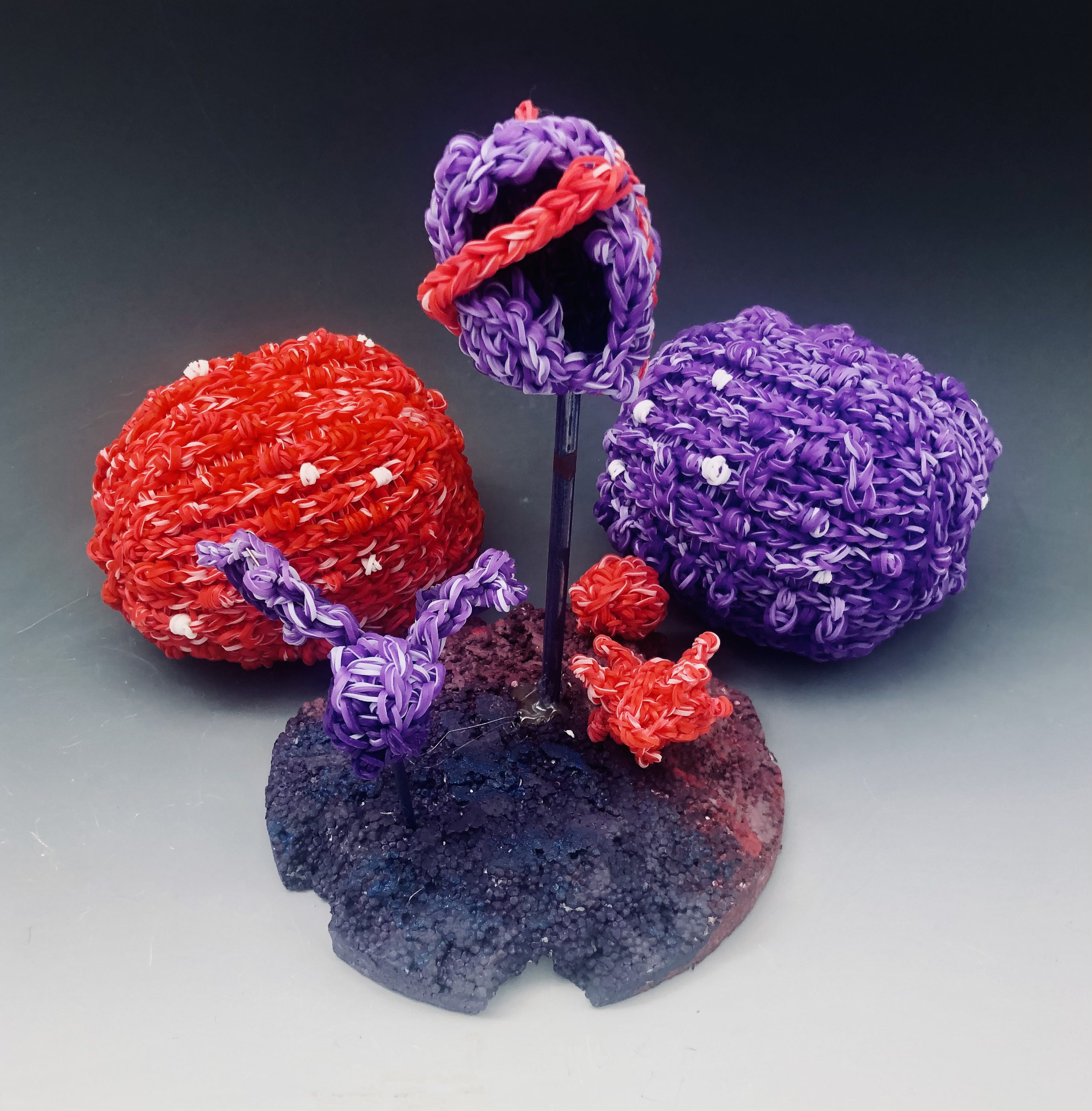 The Slime God - Terraria Calamity Mod Rainbow Loom Rubber Band ...