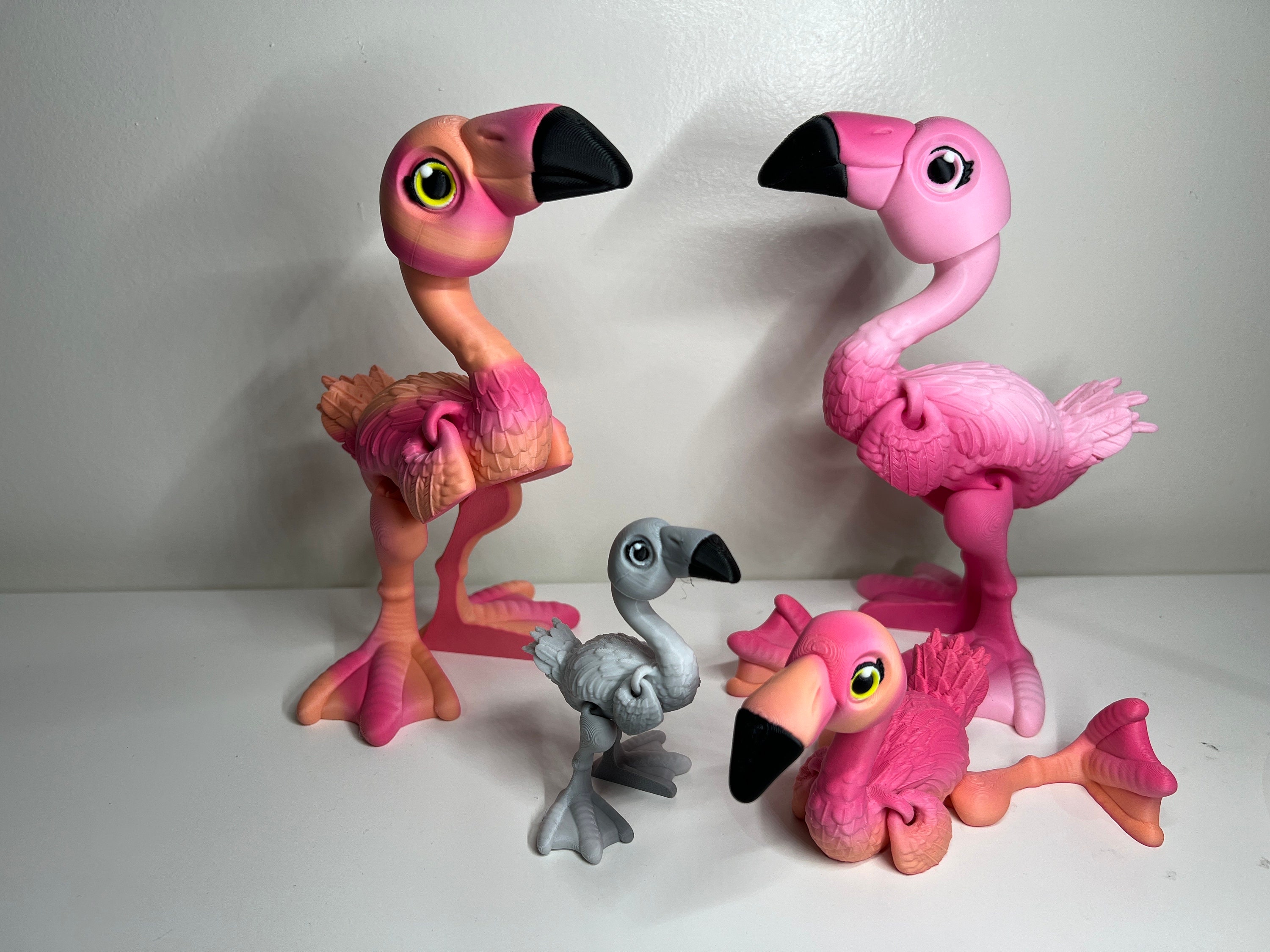 Articulated Flamingo - Etsy