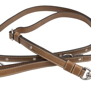 Adjustable Leather Reflective Dog Leash - FREE PERSONALIZATION - Full ...
