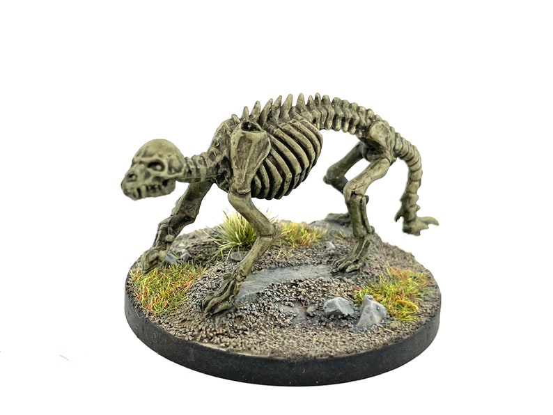 Undead Skeleton Owlbear Chimera Manticore Miniature Bundle X3 Bone ...