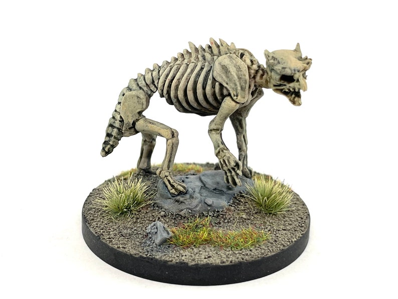 Undead Skeleton Owlbear Chimera Manticore Miniature Bundle X3 Bone ...
