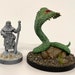 Giant Snake Miniature | Giant Cobra Mini | Hand Painted Dnd Monster ...