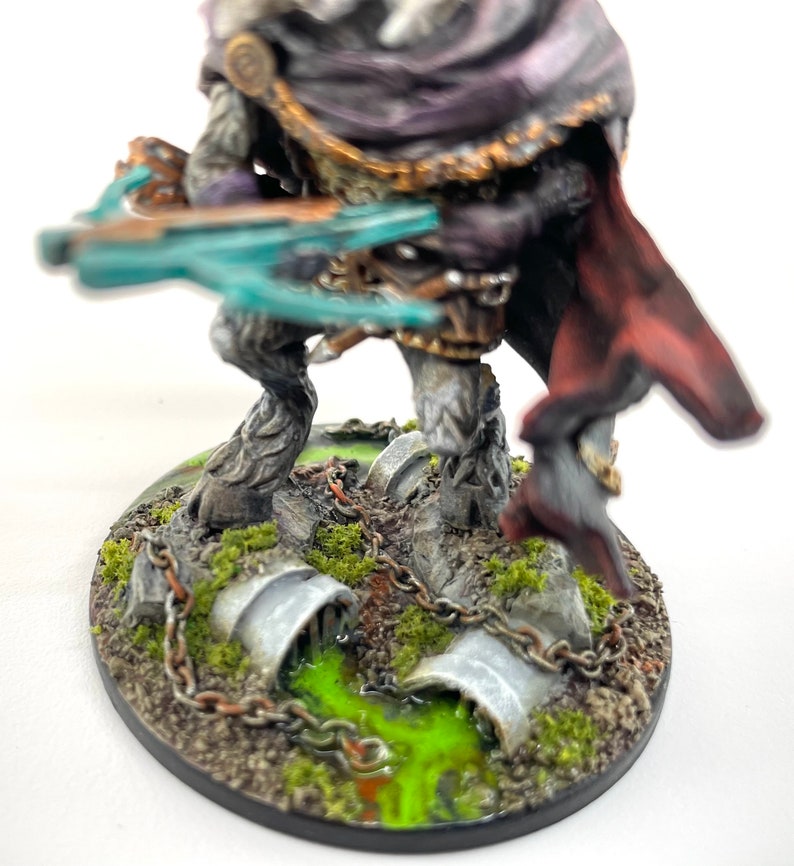 Minotaur Devil Demon Bounty Hunter Hand Painted Miniature Large Dnd ...