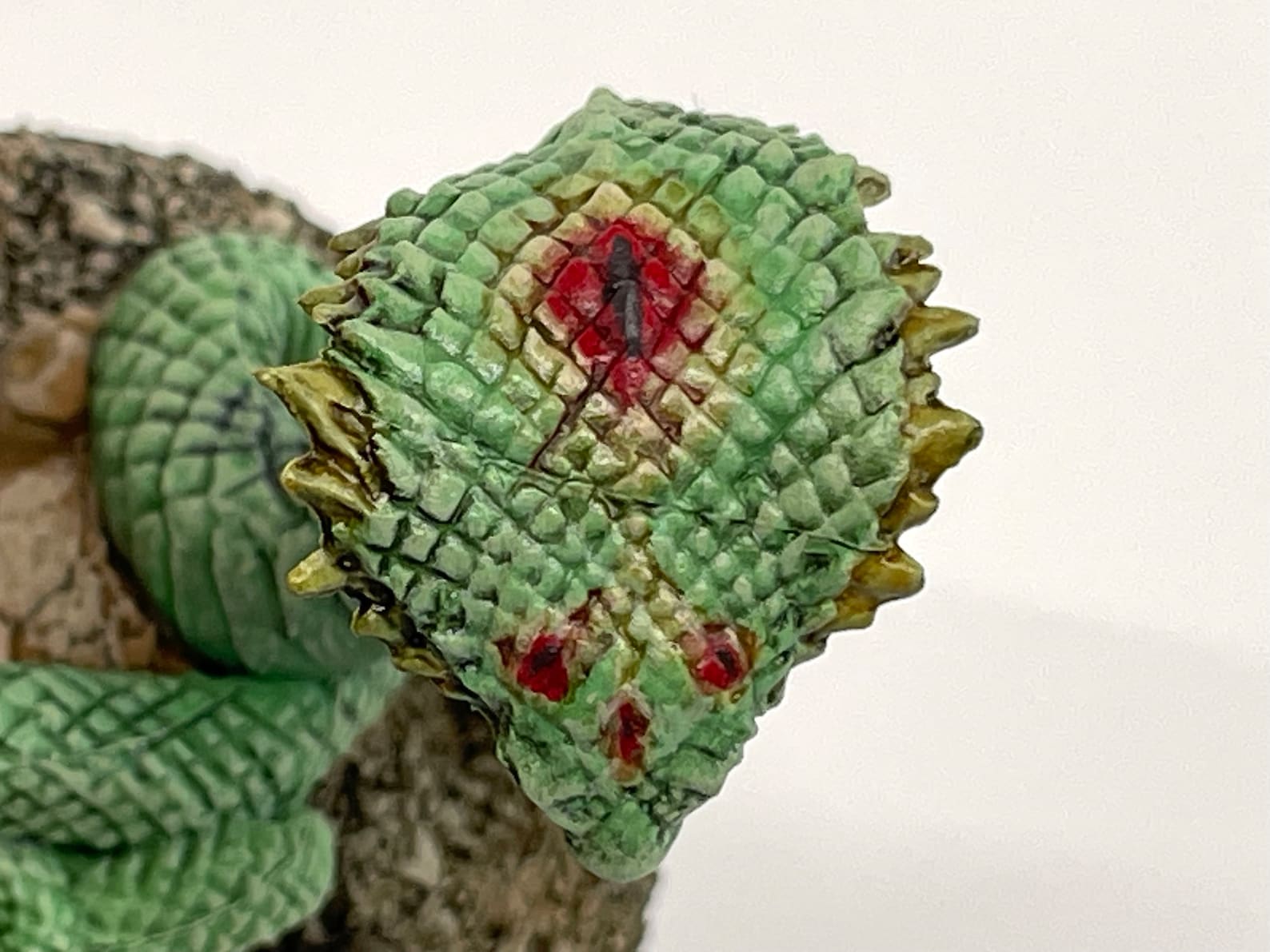 Giant Snake Miniature | Giant Cobra Mini | Hand Painted Dnd Monster ...
