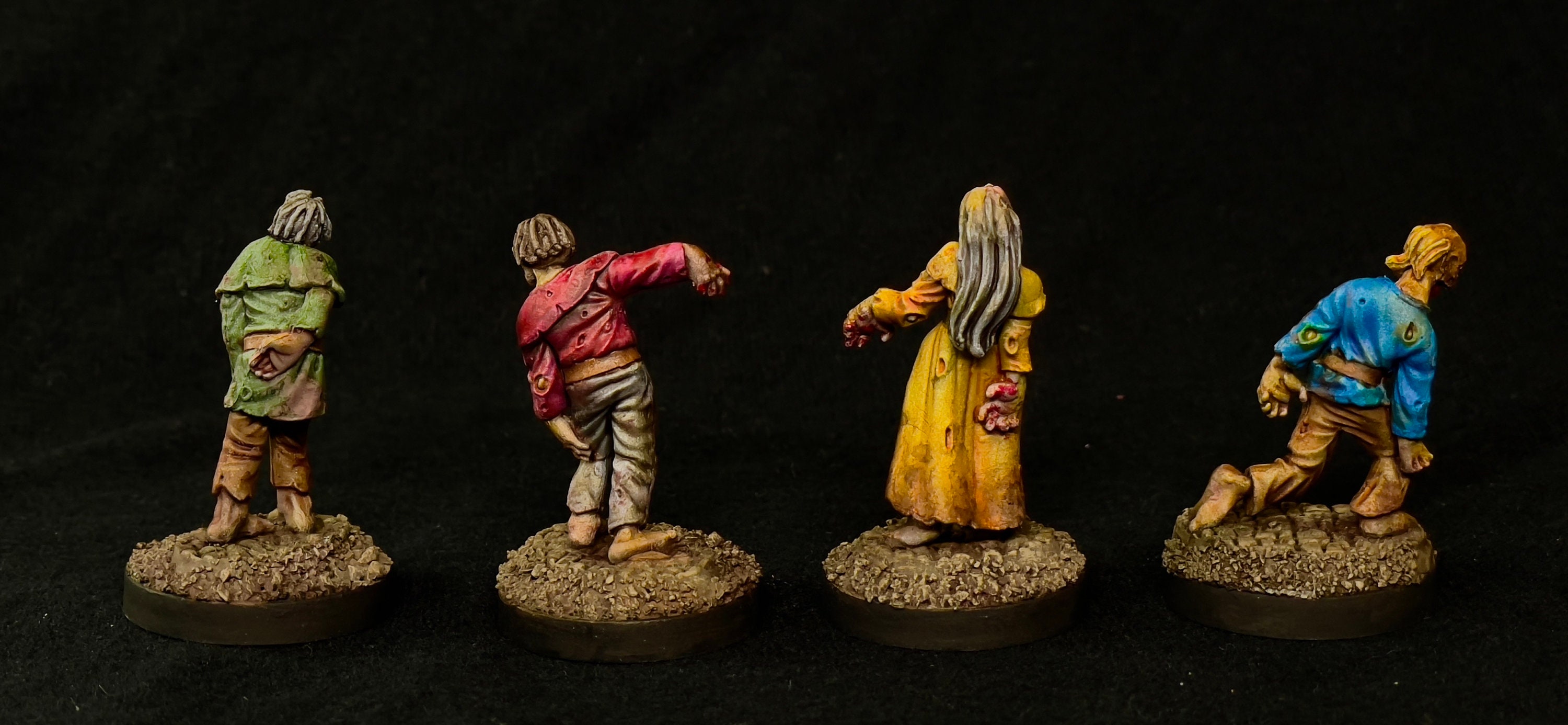 Zombie Dnd Miniature Bundle | Painted Undead D&D Monster Mini ...