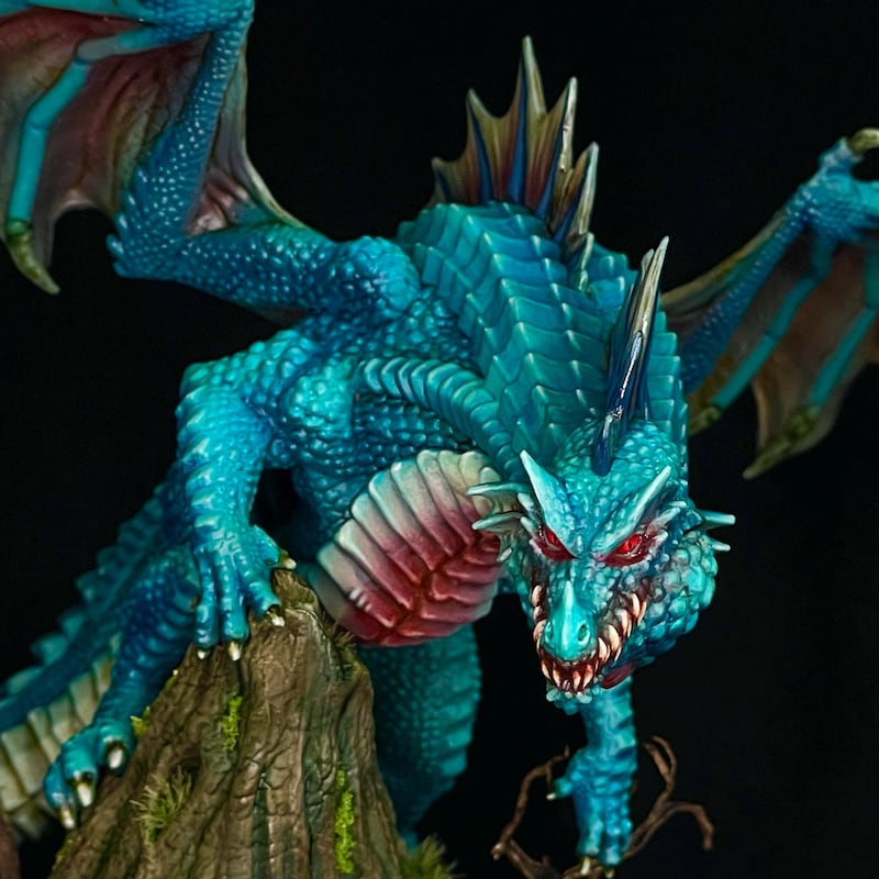 Dragon Miniature - Etsy