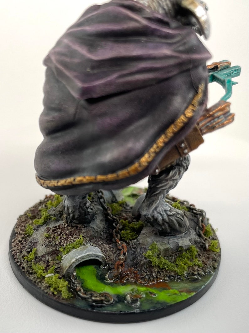 Minotaur Devil Demon Bounty Hunter Hand Painted Miniature Large Dnd ...