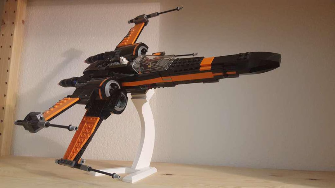 Lego Model Stand (x-wing 75102) | Lego X-wing Mount | Lego Display - Etsy