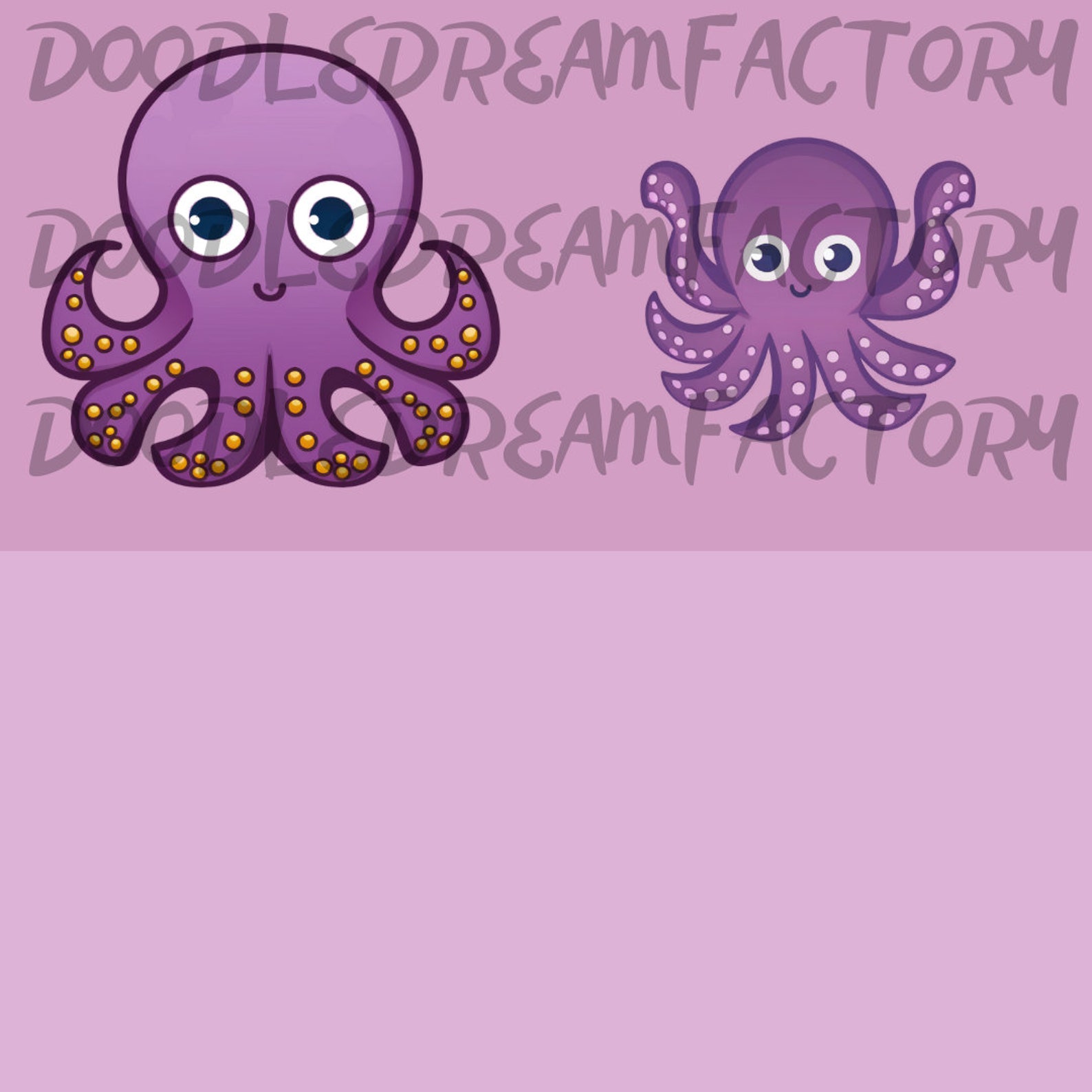 Kawaii Octupus Clipart, 10 Cute Octopus PNG, Baby Octopus Clipart ...