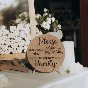 Drop Top Frame With Hearts, Wedding Gift, Rustic Wedding Guest Book ...