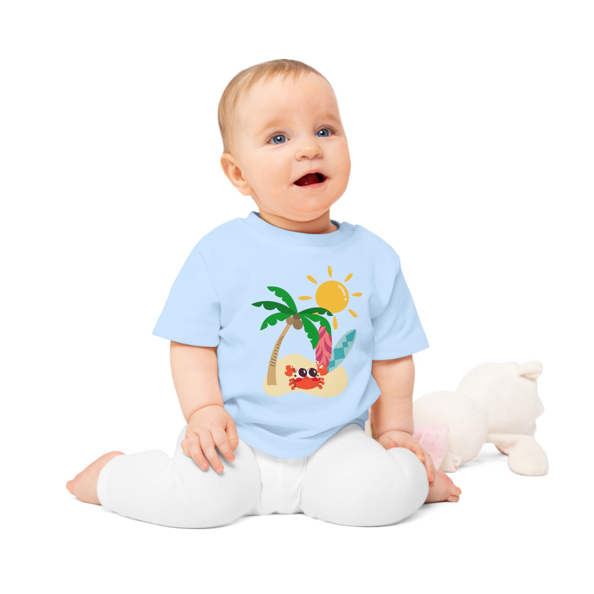 Colorful Fun Baby Beach Tee Perfect for Infants to Toddlers - Etsy