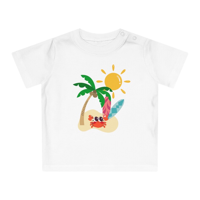 Colorful Fun Baby Beach Tee Perfect for Infants to Toddlers - Etsy