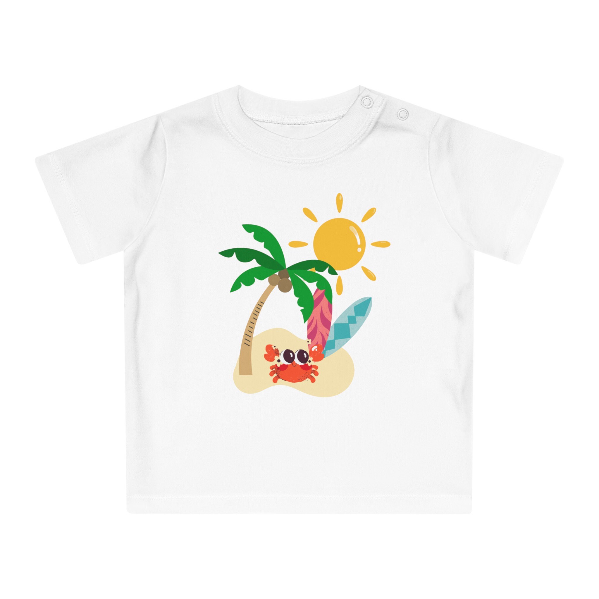 Colorful Fun Baby Beach Tee Perfect for Infants to Toddlers - Etsy