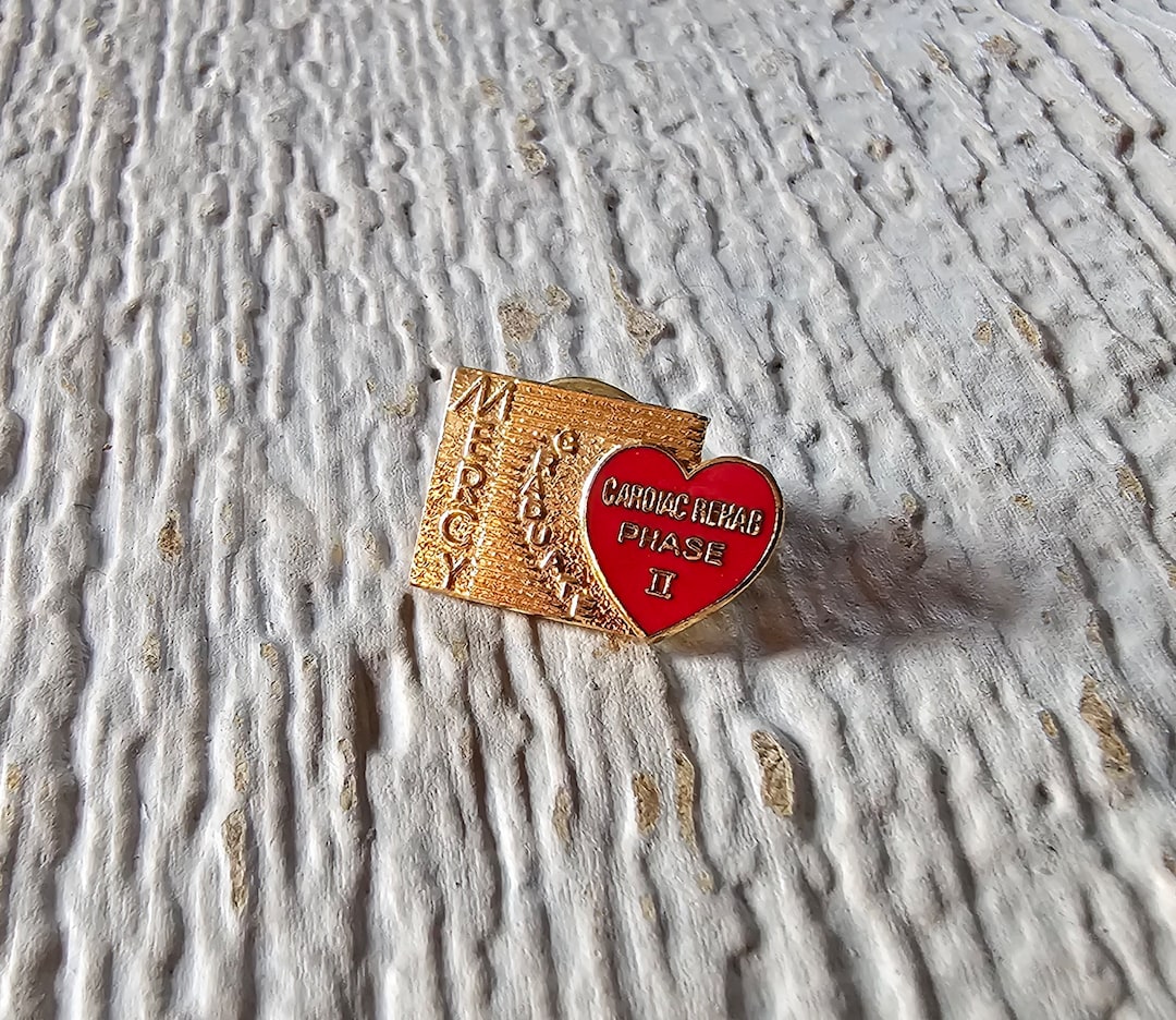 Mercy Graduate Cardiac Rehab Phase II Pin Lapel Pin Tie Tack - Etsy